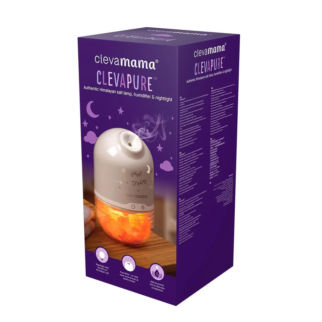 Salt lamp, Night Light, Humidifier | ClevaMama